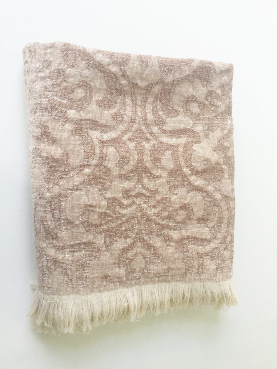 Firenze rose, Fransen-Plaid – CARMA